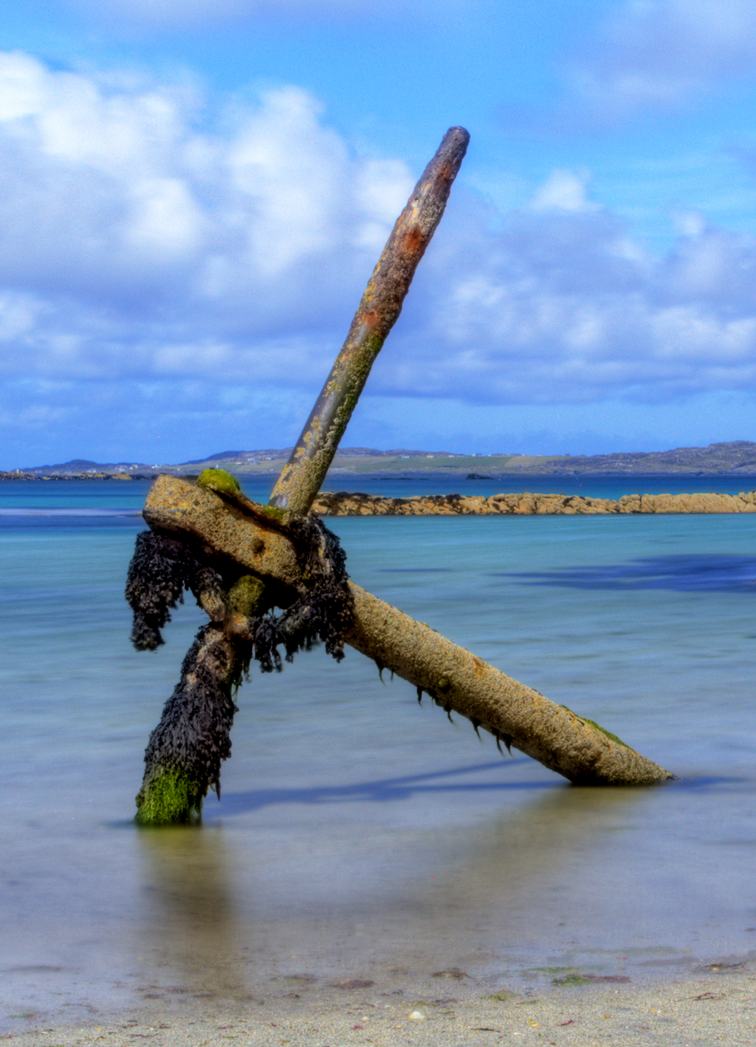 The wreck of the barque 'Verity'